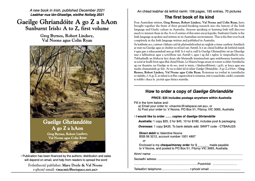 Sunburnt Irish A-Z | Tinteán