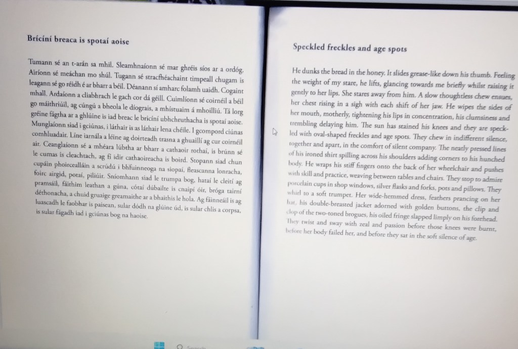 A Book Review: Cnámha Scoilte Split Bones Julie Breathnach-Banwait ...